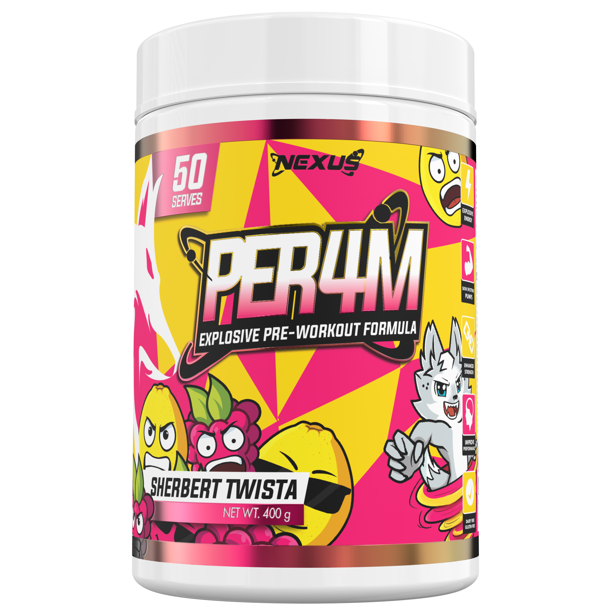 PER4M Explosive Pre-Workout – 888 Supplements